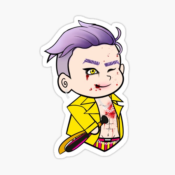 "Dead by Daylight Stickers - :Trickster" - Halloween Sticker" Sticker ...
