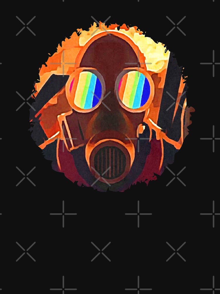 "TF2 Pyro" T-shirt for Sale by Cursedfate | Redbubble | tf2 t-shirts ...