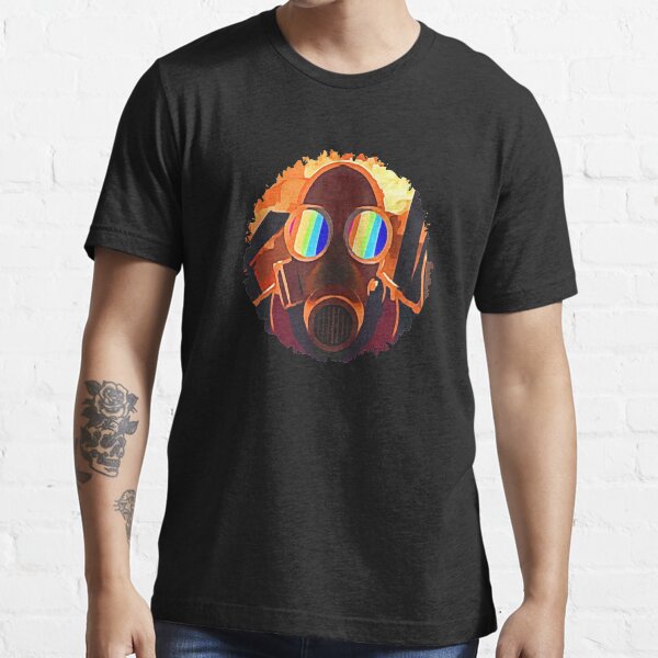 "TF2 Pyro" T-shirt for Sale by Cursedfate | Redbubble | tf2 t-shirts ...
