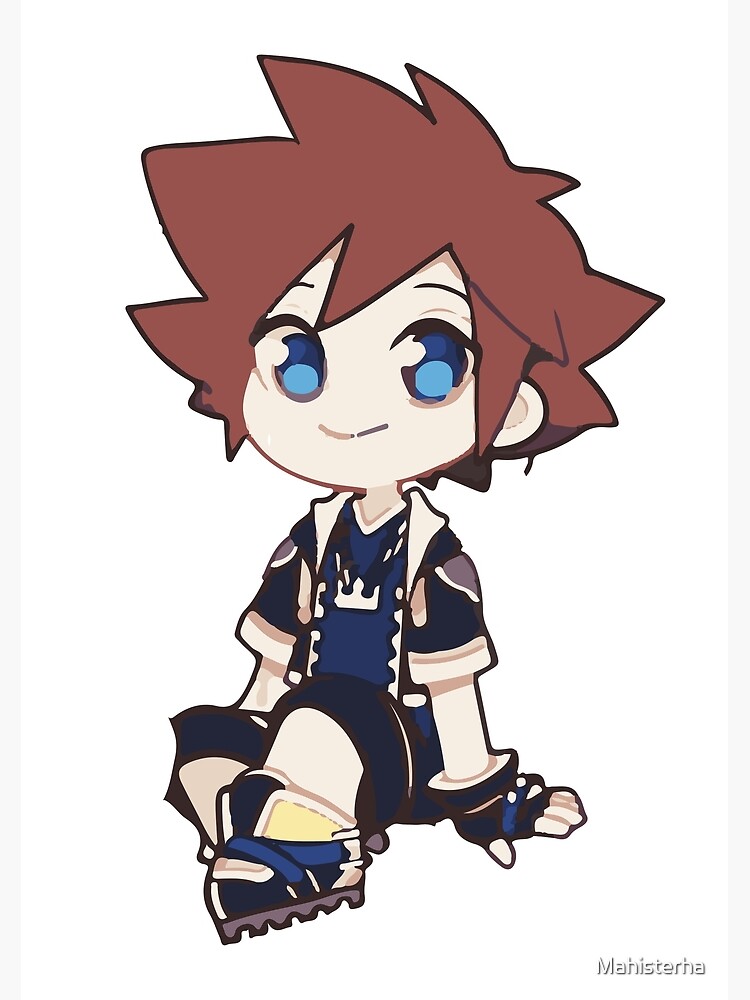 "cute sora chibi kh" Poster for Sale by Mahisterha | Redbubble