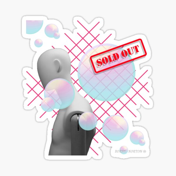 "Borby Norton - Sold Out AES" Sticker for Sale by newtondaily | Redbubble