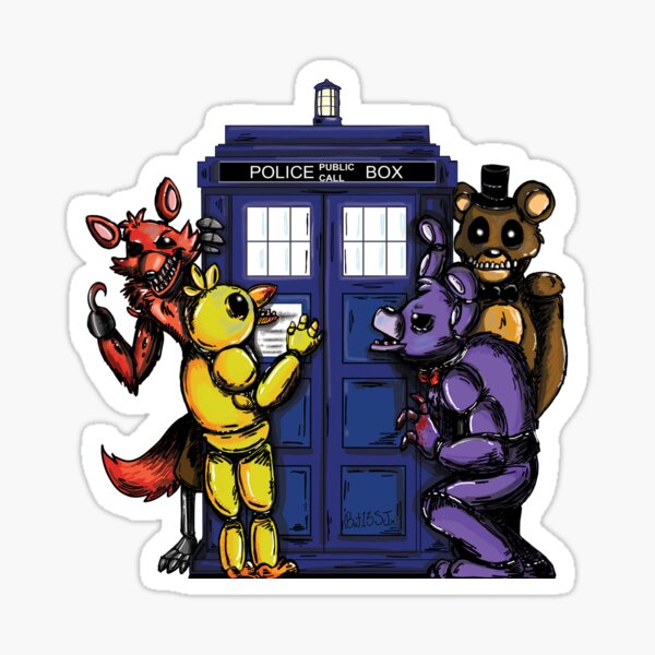 "The Animatronics Have the Phone Box " Sticker for Sale by Bat13SJx ...