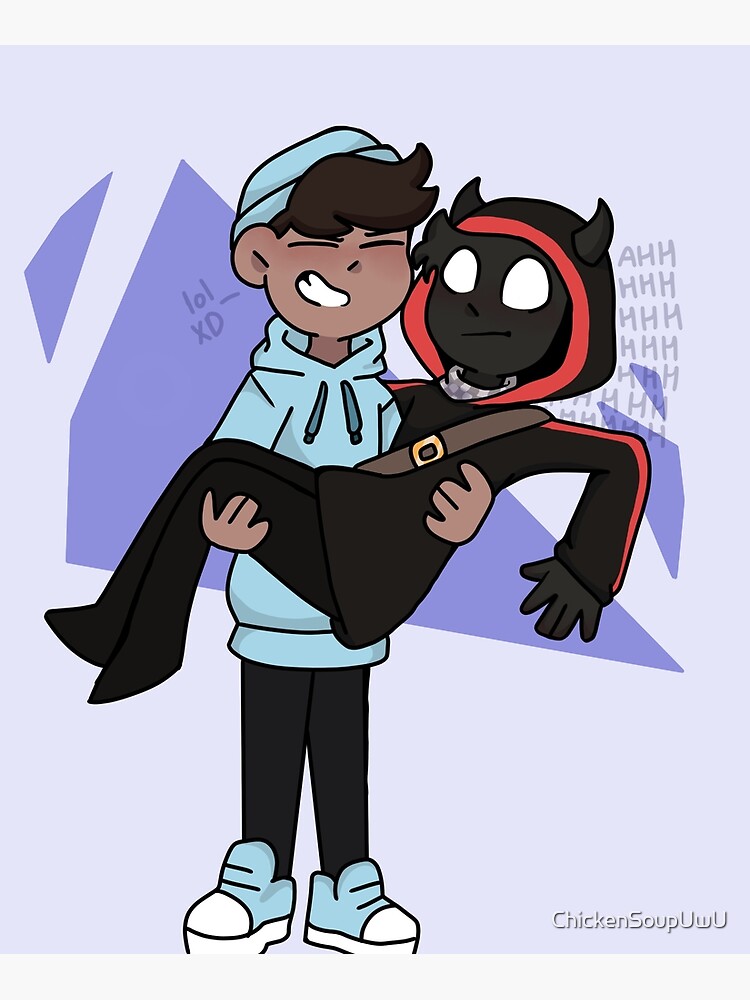 "Skephalo Fanart" Poster for Sale by ChickenSoupUwU | Redbubble