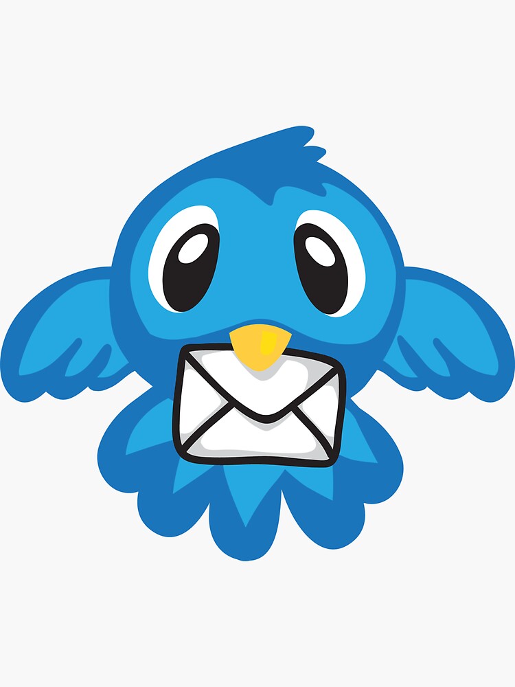 "pigeon mail" Sticker by bees21 | Redbubble