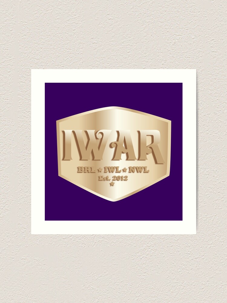 "2021 IWAR Network logo" Art Print for Sale by RILEY1D20 | Redbubble