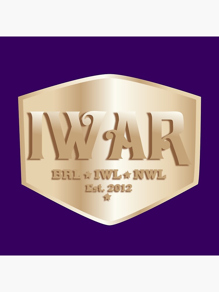 "2021 IWAR Network logo" Art Print for Sale by RILEY1D20 | Redbubble