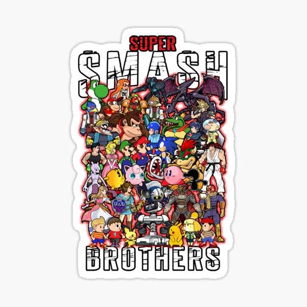 "SMASH" Sticker for Sale by NormaVilla | Redbubble
