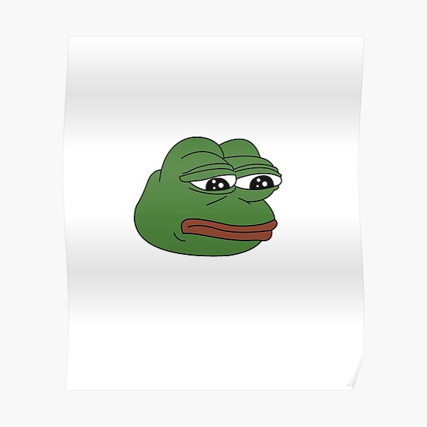 Pósters: Cara Triste | Redbubble