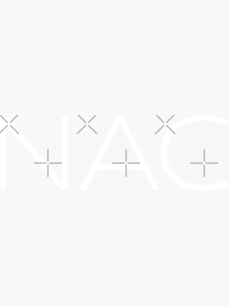 "nac" Sticker for Sale by jacob-conner | Redbubble