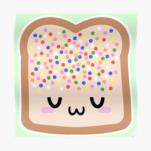 "UwU Fairy Bread" Poster for Sale by Dodgy-Yeti | Redbubble