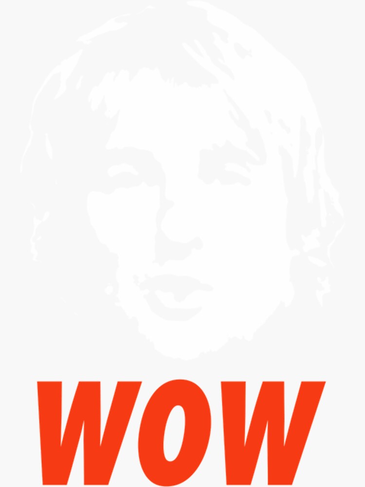 "Wow Its Owen Wilson" Sticker by NgocBa | Redbubble