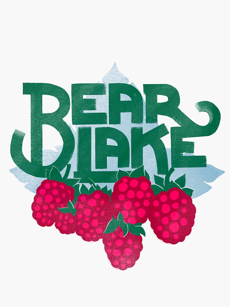 "Bear Lake Utah Raspberries " Sticker for Sale by kthaxt | Redbubble