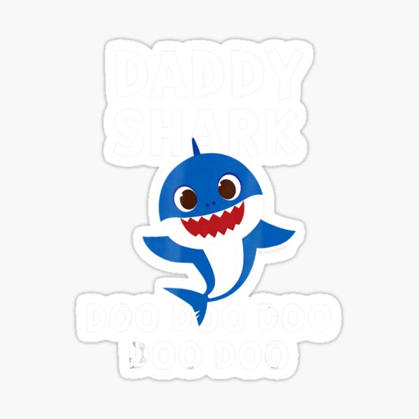 "Mens Pinkfong Daddy Shark Official " Sticker for Sale by tracyaldora ...