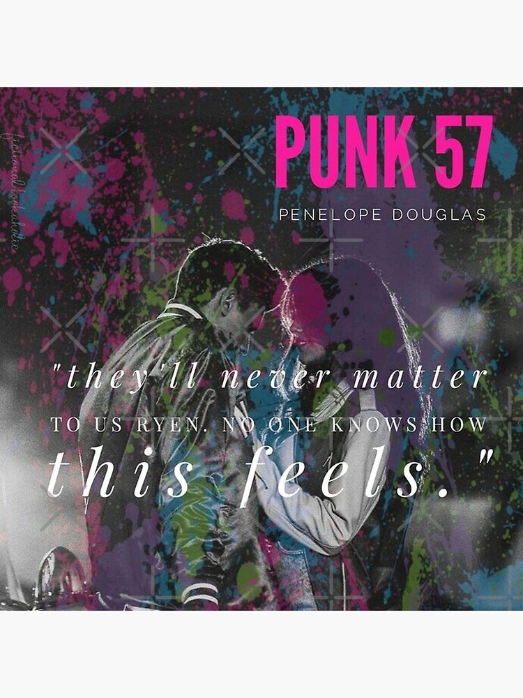 "punk 57 penelope douglas " Sticker for Sale by violetbubbles | Redbubble