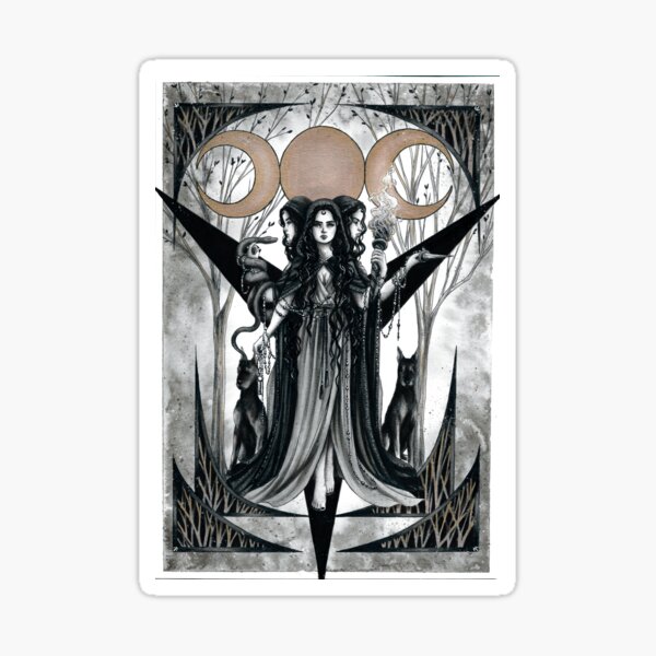 "Hecate" Sticker for Sale by daniellasalamao | Redbubble