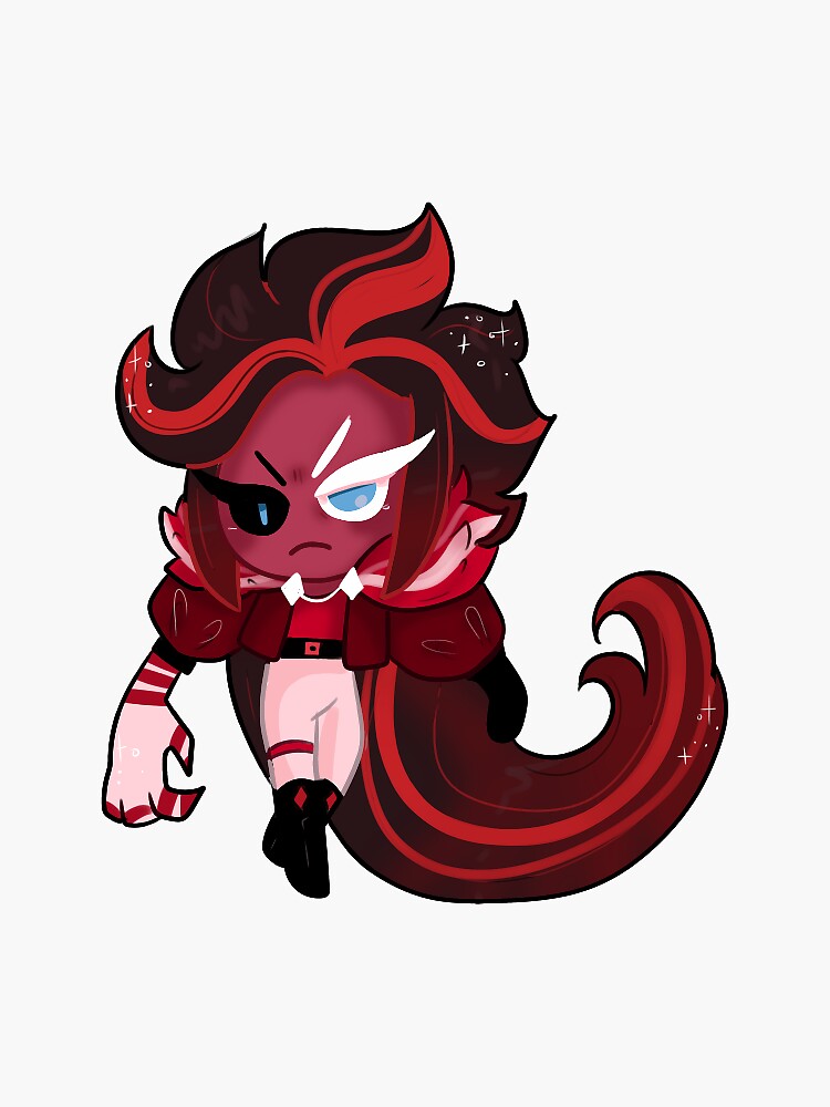 "Red Velvet Cookie" Sticker for Sale by pastel-demon | Redbubble