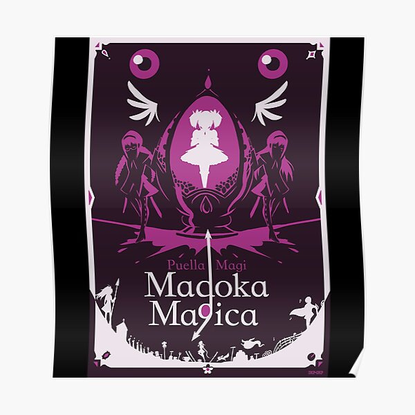 "Madoka Magica painting art" Poster for Sale by Donnguyen95 | Redbubble