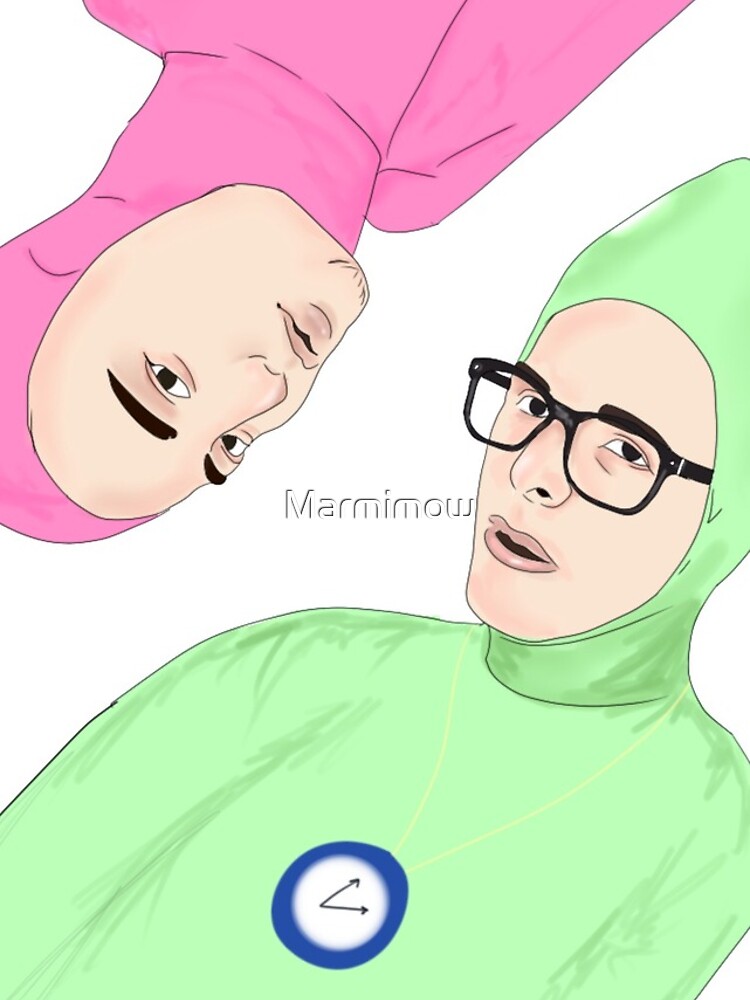 "Pink Guy W/ Green Alien (Idubbbz)" iPhone Case for Sale by Marmimow ...