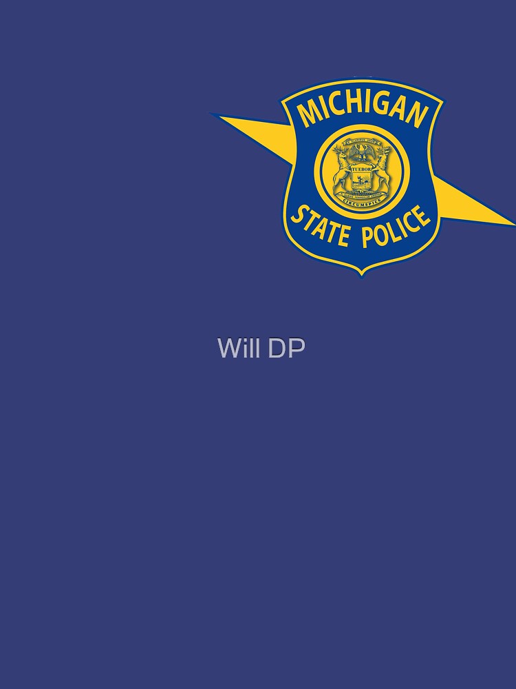"Michigan State Police" T-shirt for Sale by wdalporto | Redbubble ...