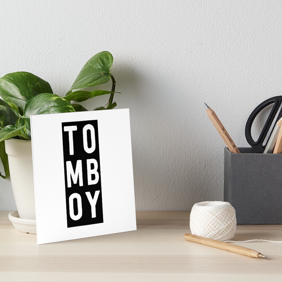 "TOMBOY" Art Board Print for Sale by artack | Redbubble