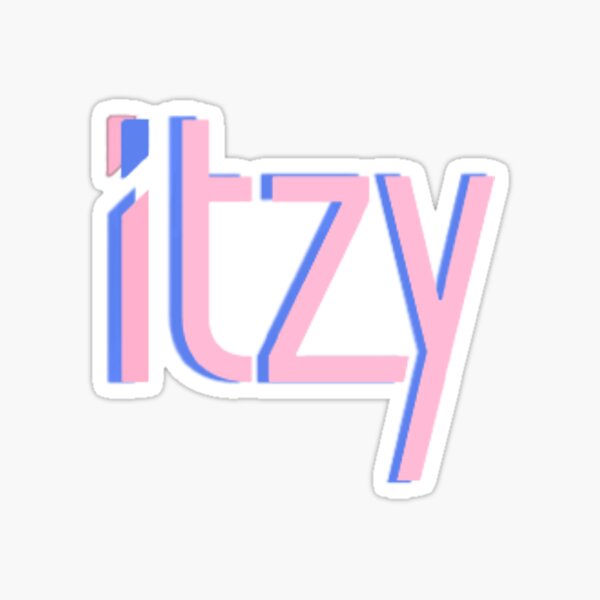 "ITZY Logo" Sticker for Sale by nanono072 | Redbubble