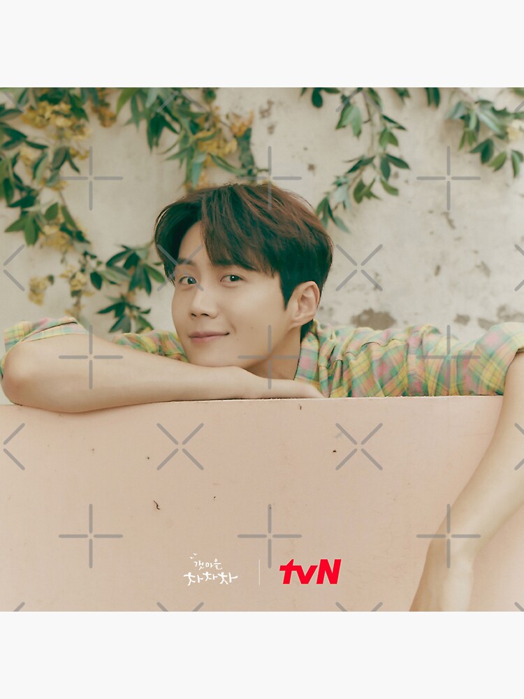 "Hong Dusik - Hometown Cha-cha-cha (갯마을 차차차) KDRAMA " Sticker for Sale ...