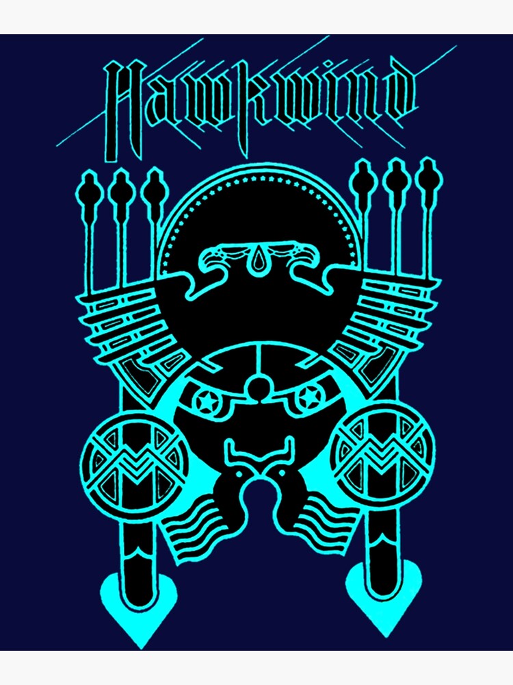 "hawkwind new logo color " Poster for Sale by MONIKA-DSN | Redbubble
