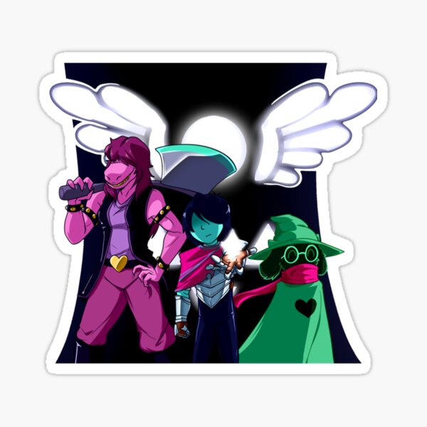 "delta rune " Sticker for Sale by PlayfulMango | Redbubble