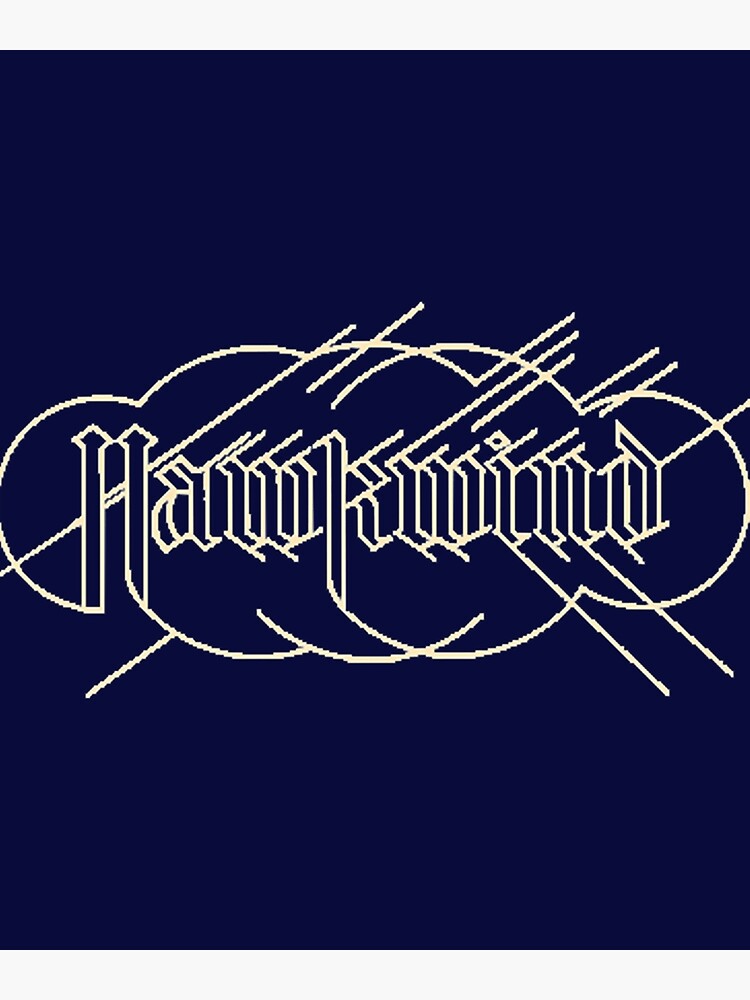 "Hawkwind Logo " Poster for Sale by MONIKA-DSN | Redbubble