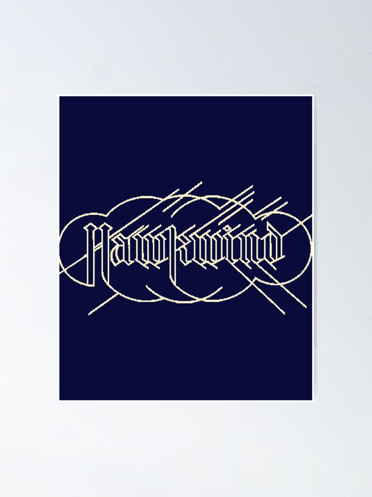 "Hawkwind Logo " Poster for Sale by MONIKA-DSN | Redbubble