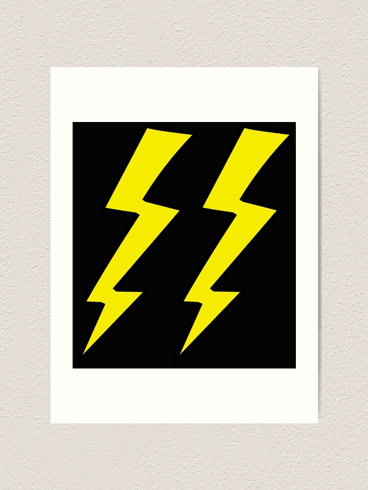 "2fury 2/508th pir army logo lightning bolts" Art Print by ...