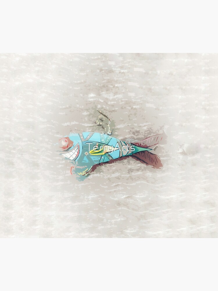 "Boho Fish 3 Coastal Design Style A Edited PHOTO of Wooden Fish Wall ...