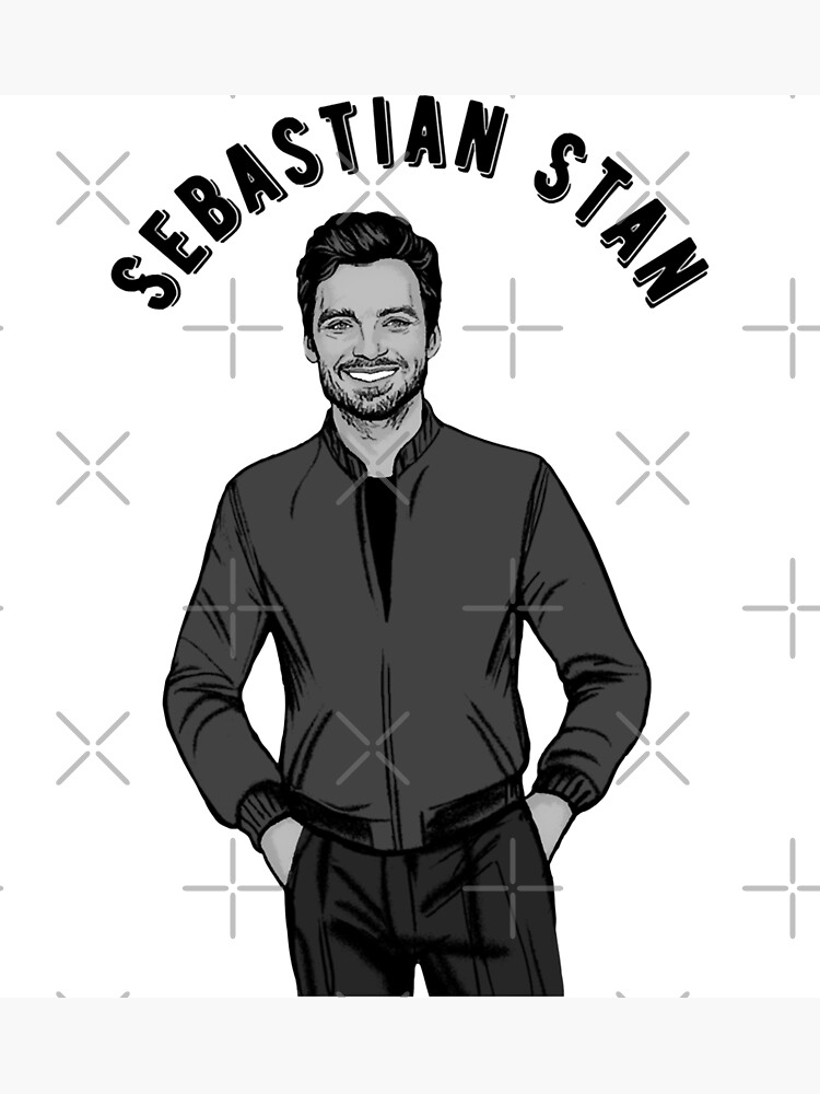 "Winter Soldier Of The Cinematic Universe Sebastian Stan Black And ...