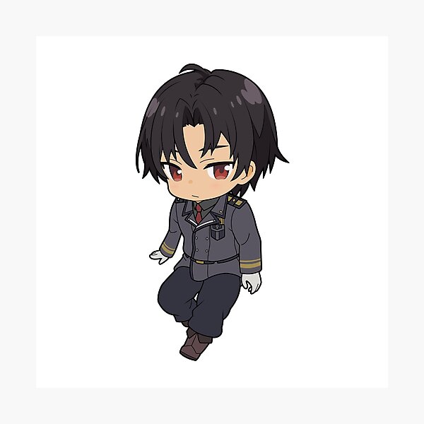 "86 Eighty Six Shinei Nouzen Chibi" Photographic Print for Sale by ...