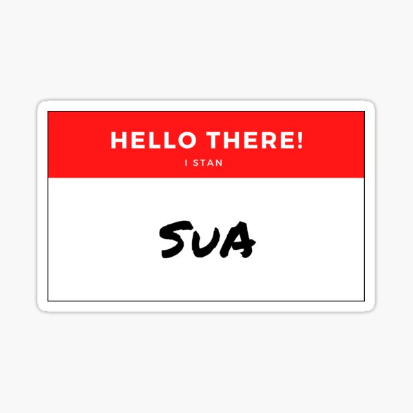 "Dreamcatcher KPop - Hello I Stan SuA" Sticker for Sale by RavenCrypt ...