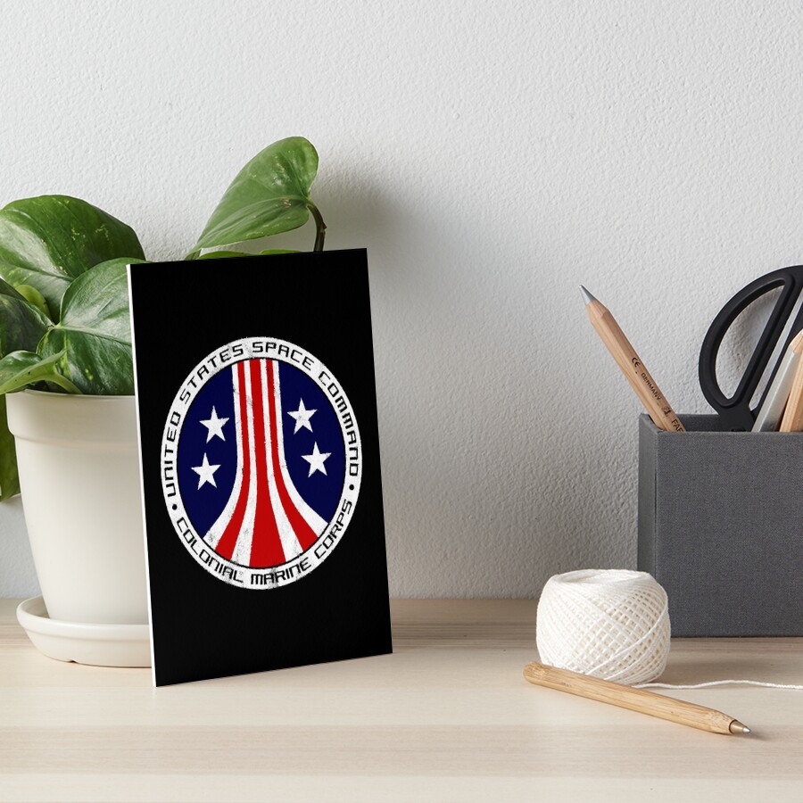 "Colonial Marine Corps - United States Space Command " Art Board Print ...
