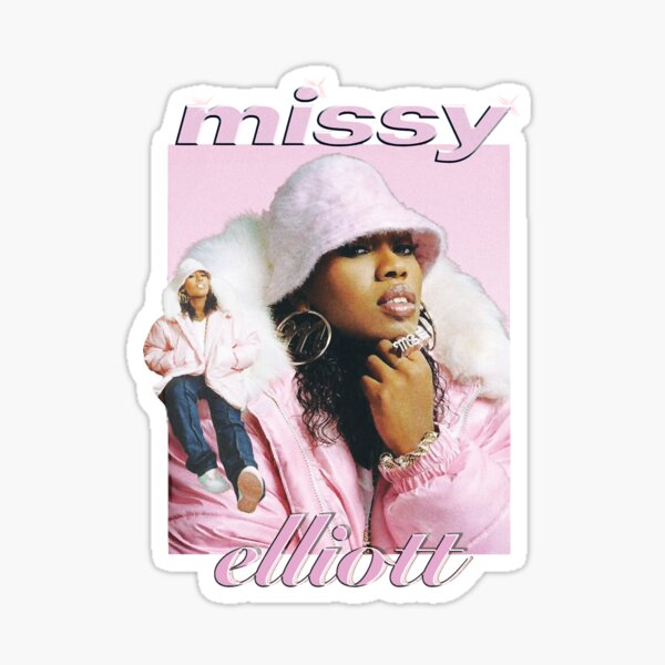 "ORIGINAL Missy Elliott throwback" Sticker for Sale by MarcieMiller4 ...
