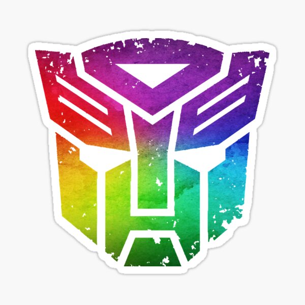 4 Inch Red Autobot Emblem Decal Symbol Badge Insignia Transformers ...