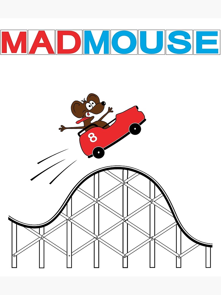 "Mad Mouse by Decibel Clothing" Poster for Sale by DecibelAdelaide ...