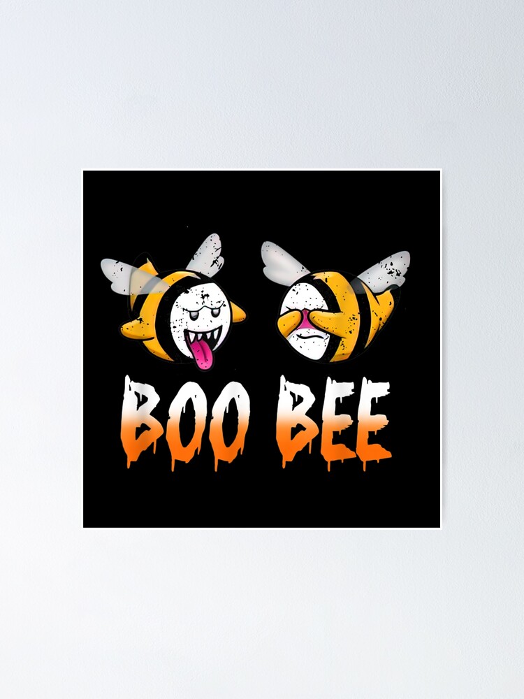 "Boo Bees Couples Halloween Costume Funny Bees" Poster for Sale by ...