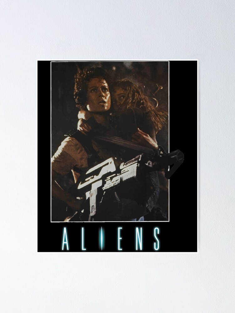 "Aliens - Ripley & Newt " Poster for Sale by PAULBIBBY1 | Redbubble