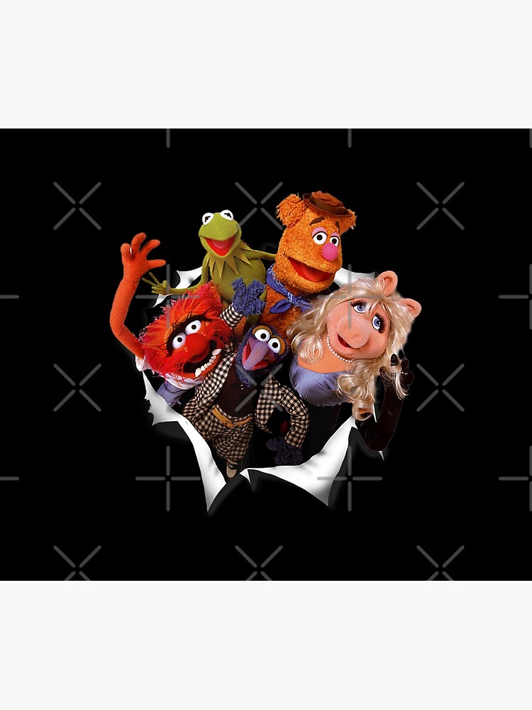 "The Muppets Group Shot Breakthrough" Throw Blanket by PerleFleur ...
