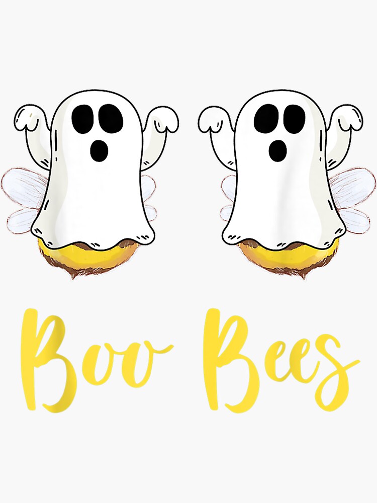 "Boo Bees Couples Halloween Costume Funny Bees" Sticker by ...