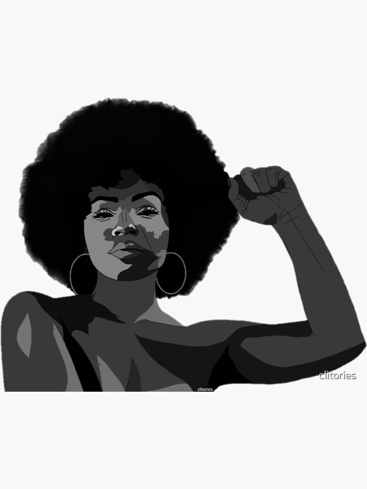 "Rest In Power" Sticker for Sale by clitories | Redbubble