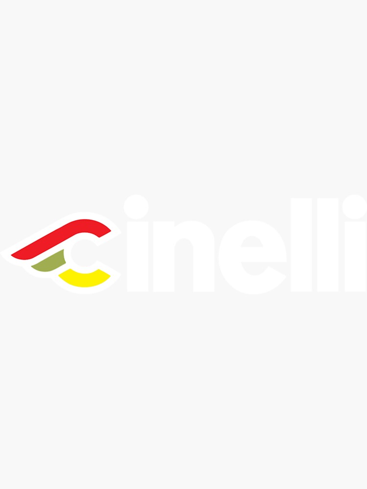 "CINELLI BIKES BICYCLE LOGO Classic Copy" Sticker for Sale by ...