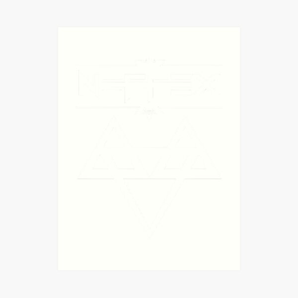 "Neffex Logo Essential" Art Print for Sale by georgineadams | Redbubble