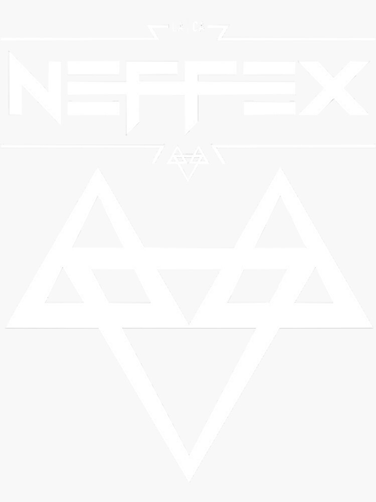 "Neffex Logo Essential" Sticker for Sale by georgineadams | Redbubble