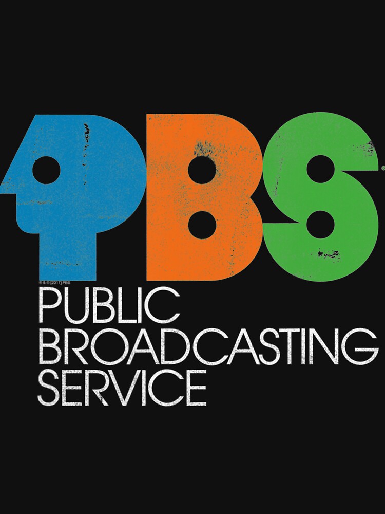 "PBS Vintage Logo Distressed " Essential T-Shirt for Sale by ...