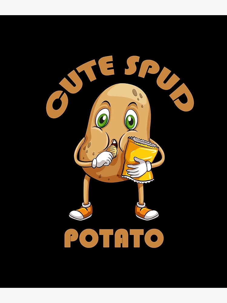 "Cute Spud Potato" Poster for Sale by Simo200 | Redbubble