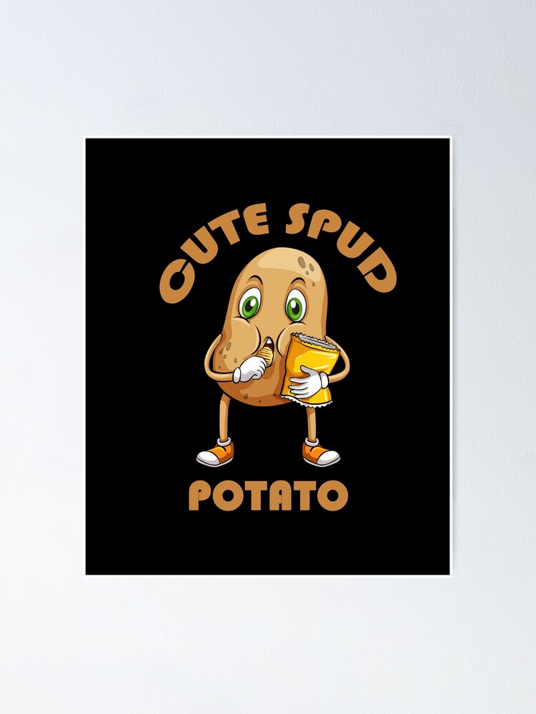 "Cute Spud Potato" Poster for Sale by Simo200 | Redbubble